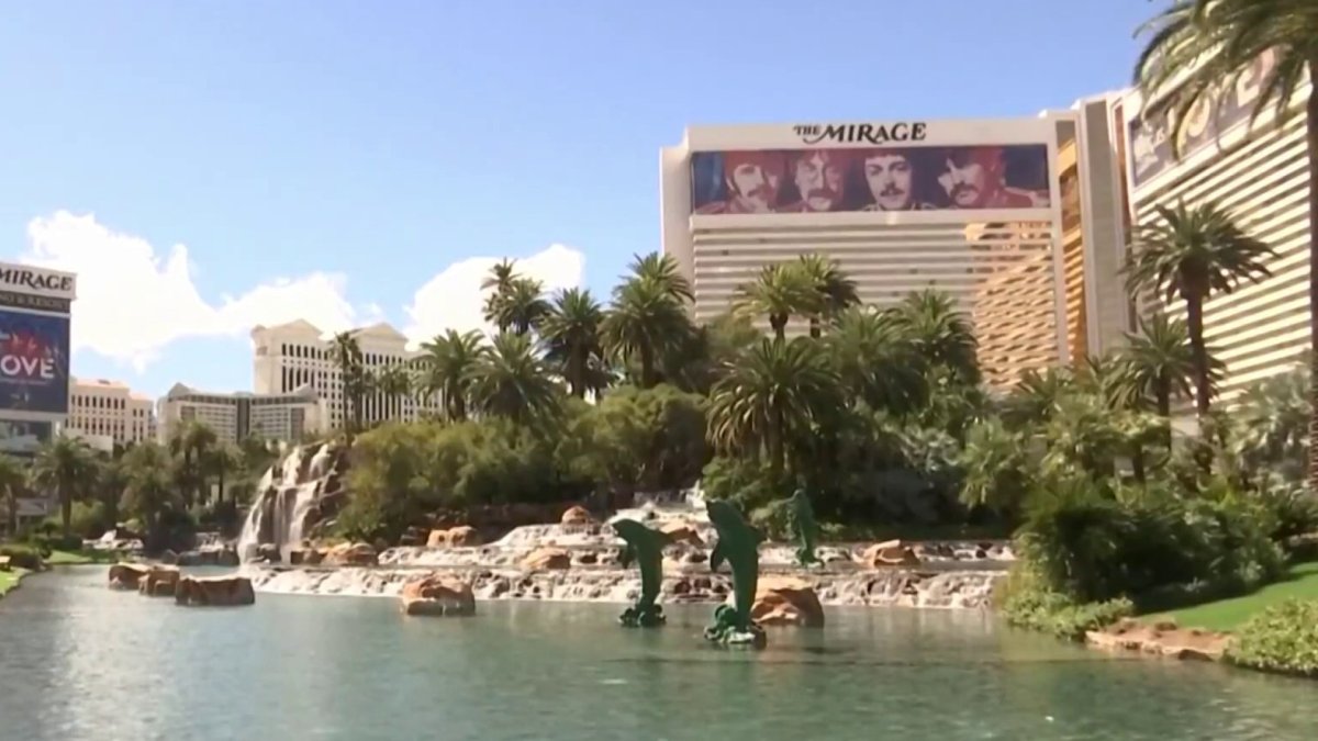 Demolerán volcán del hotel The Mirage – Telemundo Las Vegas