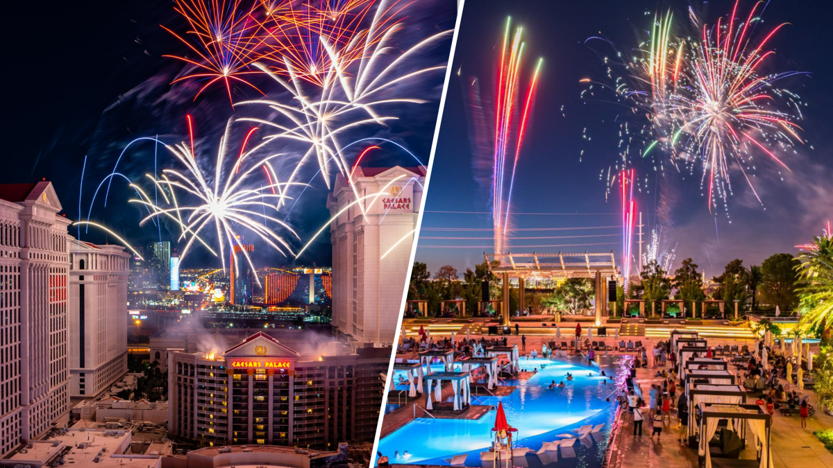 ¿Dónde disfrutar de los fuegos artificiales del 4 de julio en Las Vegas ...