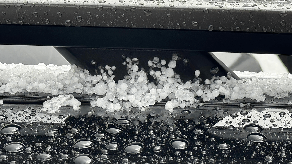 ¡Volvió a caer granizo en Las Vegas! – Telemundo Las Vegas